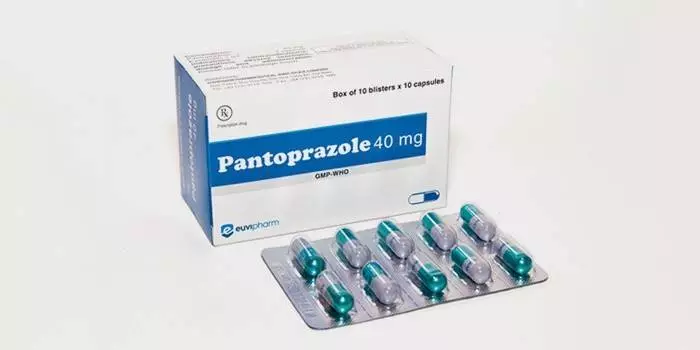 Antisekrečný pantoprazol