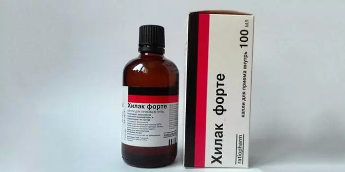 Tambal nga produkto alang sa digestive system - Hilak Forte