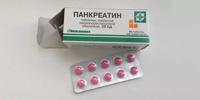 Pankreatin untuk pankreatitis kronis