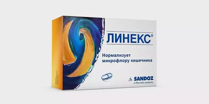 Эчәк микрофлорасын торгызу өчен Linex