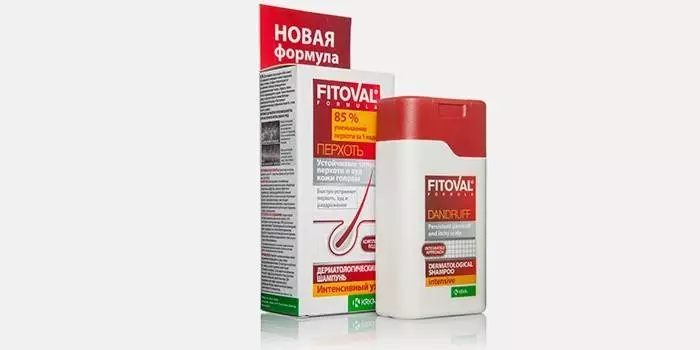 Shampu ya Fitoval yothandizidwa kunyumba