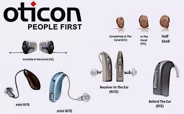 Hörgeräte Oticon für ältere Menschen