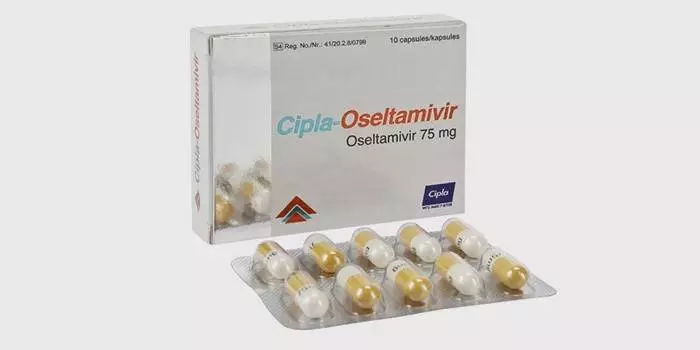 अँटीव्हायरल औषध Oseltamivir