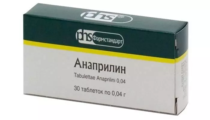 Anaprilina farmaco