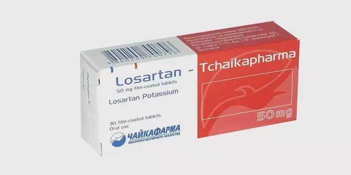 La droga Losartan