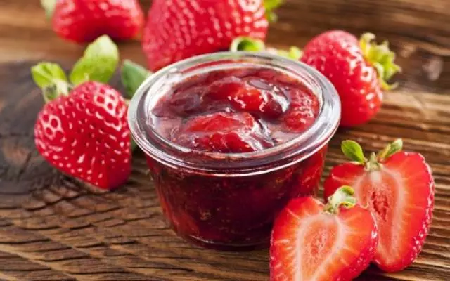 Fraises au sirop