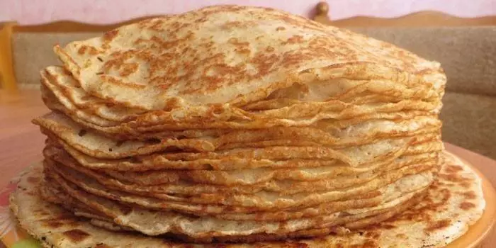 Awọn pancakes sisun