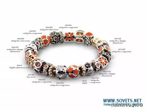 bijoux pendentifs à breloques bracelets pandora
