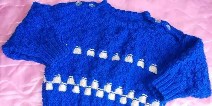 Maglione lavorato a maglia per ragazze