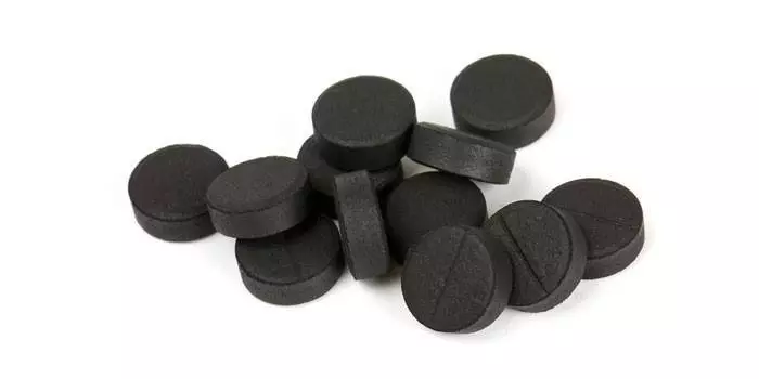 Activated carbon tablets