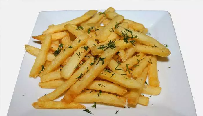 Papas fritas caseras