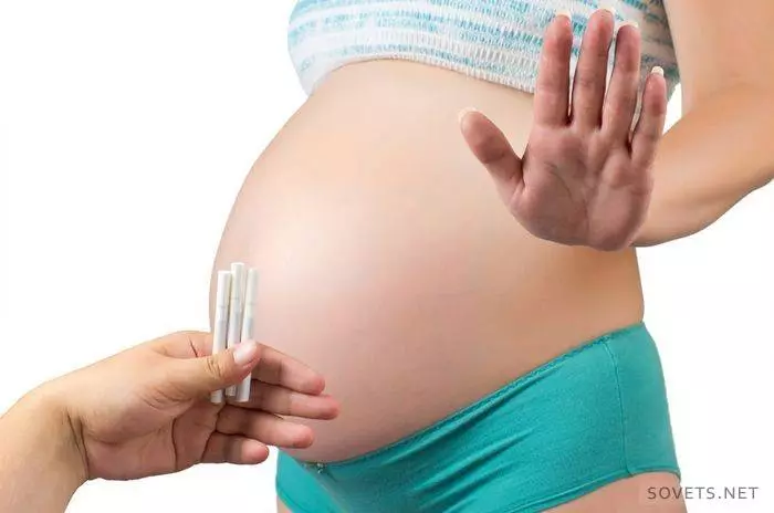 Como deixar de fumar cando está embarazada