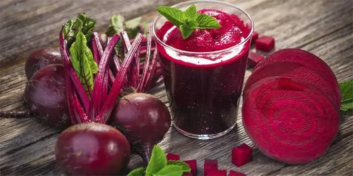 Beet juice