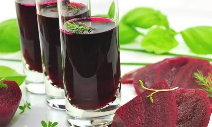 Beet juice