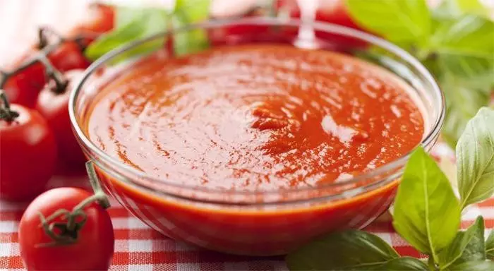 Tomatjuice ketchup