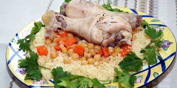 Couscous mei kippoaten