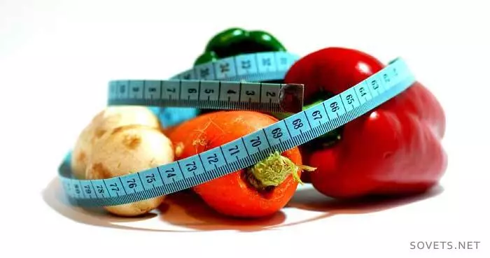 تغذیه مناسب در طول رژیم غذایی برای کاهش وزن lyashek