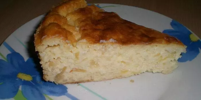 Umuceri w'amata ya poroji casserole