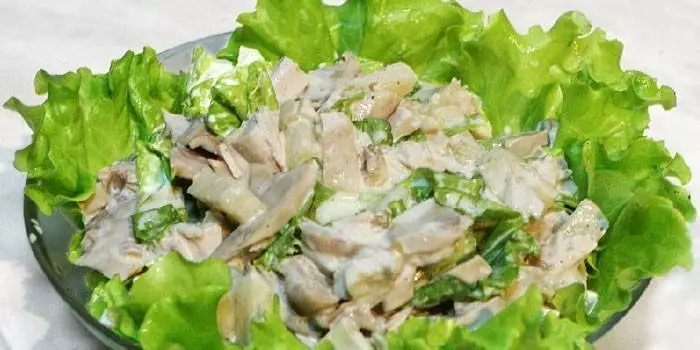 Champignonsalade