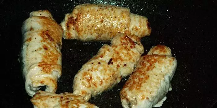 Rollos de filete de pollo: como cocinar