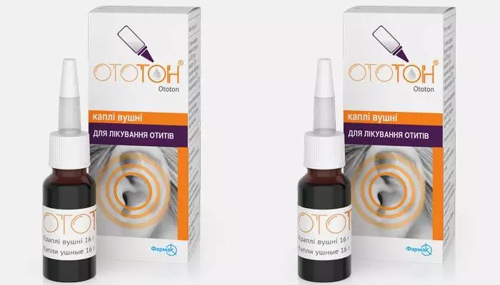 Ototon for the treatment of otitis media