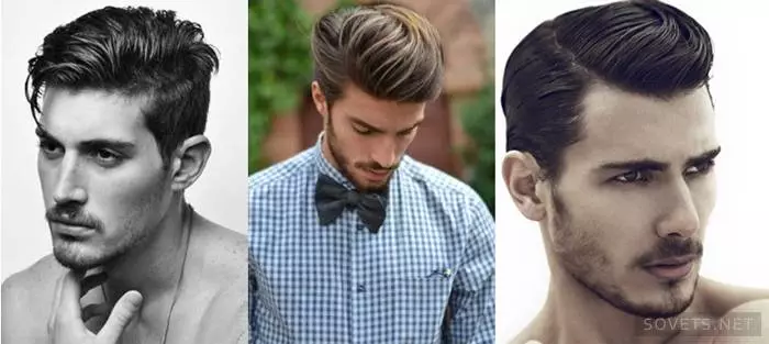 Kratke muške frizure: imena sa fotografijama