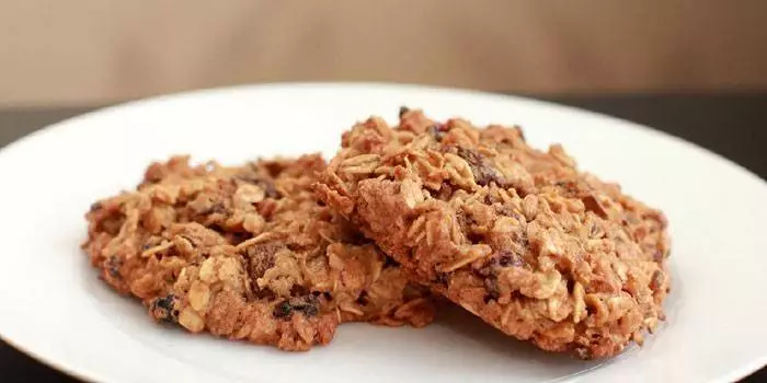 Cookie-uri gătite cu fulgi de ovăz