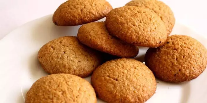 Biscoitos de aveia magros