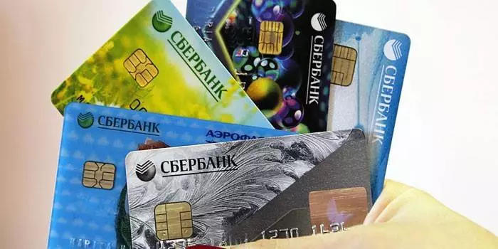 Tarjetas de plástico Sberbank