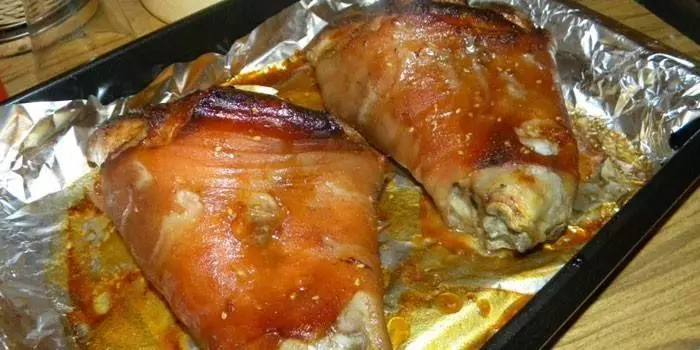 Furtuna de porc în folie