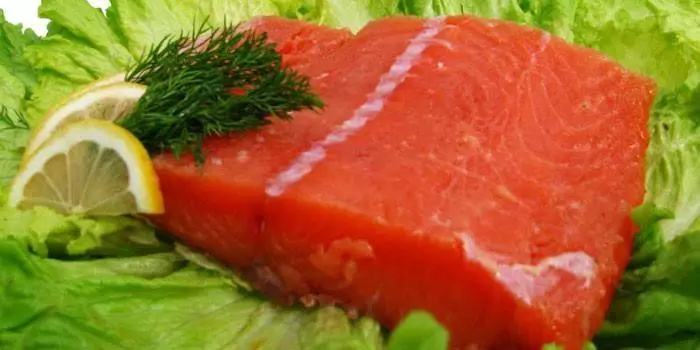 Fileto salmon i kripur