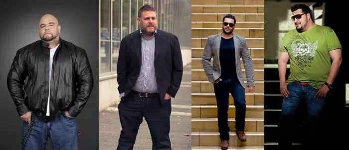 Što obući debelim momcima