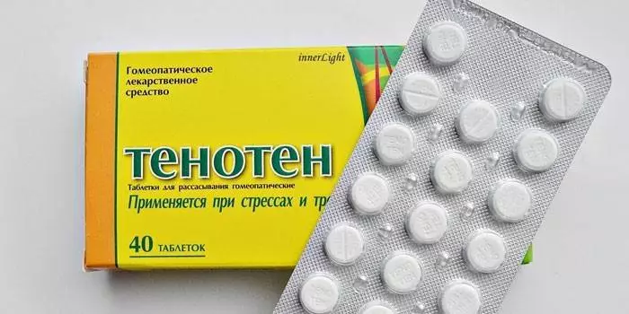 Tenoten-Tabletten in Blisterpackung