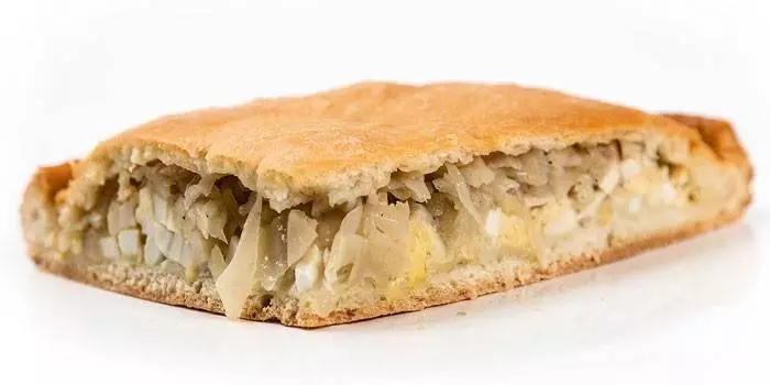 Torta di cavoli e uova