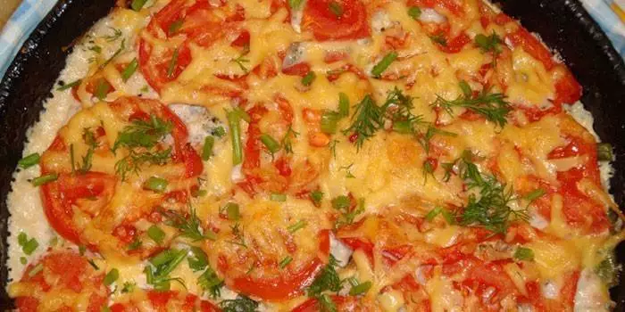 Ready-made vegetable casserole