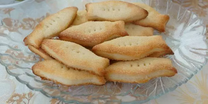 Preciosas galletas doradas