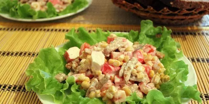 Ensalada de cangrexo