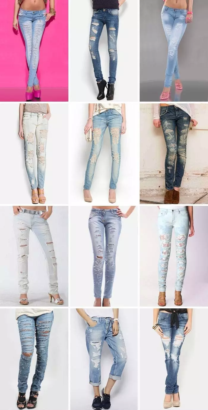 Prachtige ripped jeans