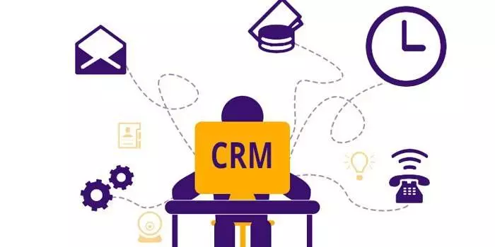CRMシステムの概略原理