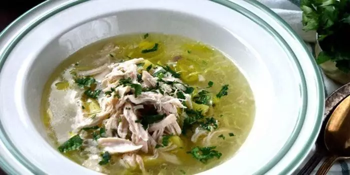 Chicken Leek Soup