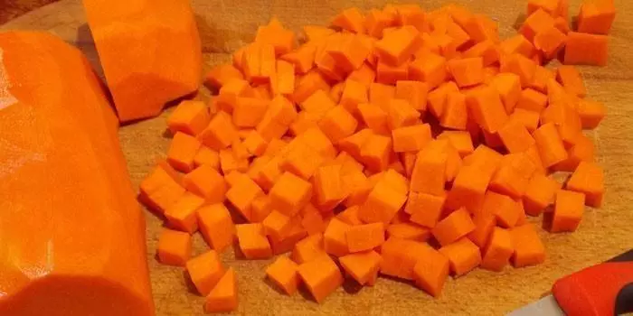 Pumpkin diced