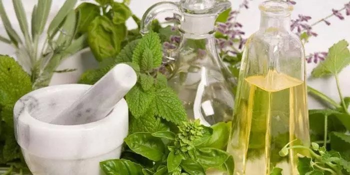 Healing herbs and oils