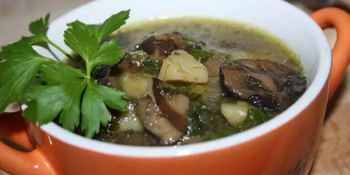 冷凍蘑菇湯