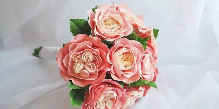 Bouquet arooska Foamiran