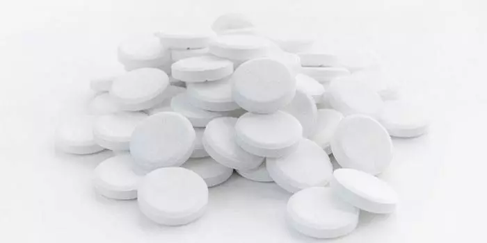 Witte tabletten