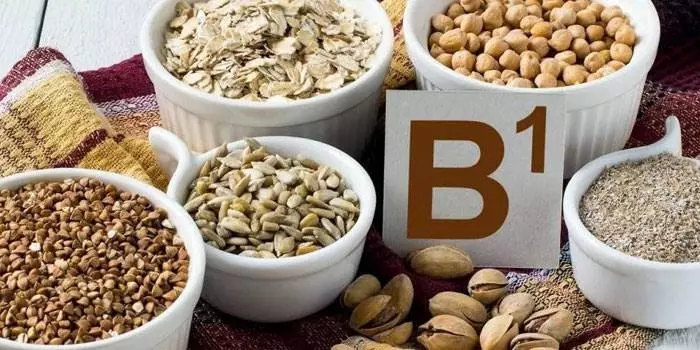Vitamina B1 - udhëzime për përdorim në ampula dhe tableta, cilat produkte përmbajnë dhe për çfarë nevojitet