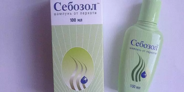 Šampoon seborröa raviks Sebozol
