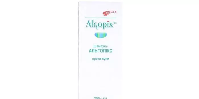 Ibhodlela le-anti-dandruff shampoo Algopix