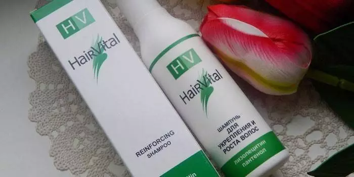 Shampoo untuk menguatkan dan menumbuhkan rambut Hair Vital dalam botol