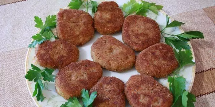 Escalopes de sarrasin frites aux champignons